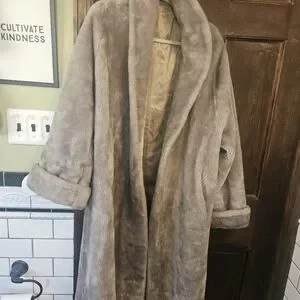 Pennys | Jackets & Coats | Fantastic Vtg Faux Fur Full Length Coat ...